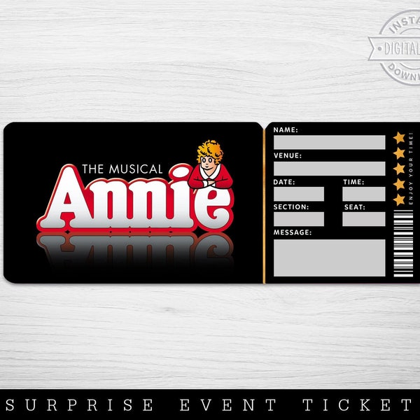 Annie Musical - Etsy