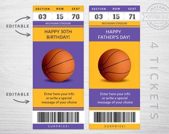 Nba Ticket Surprise - Etsy