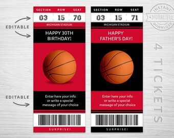 Nba Fake Ticket - Etsy