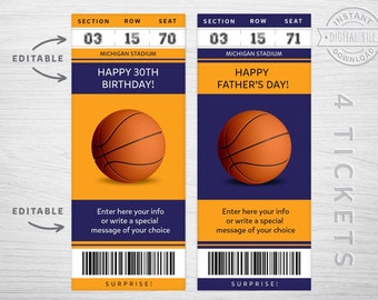 Nba Fake Ticket - Etsy