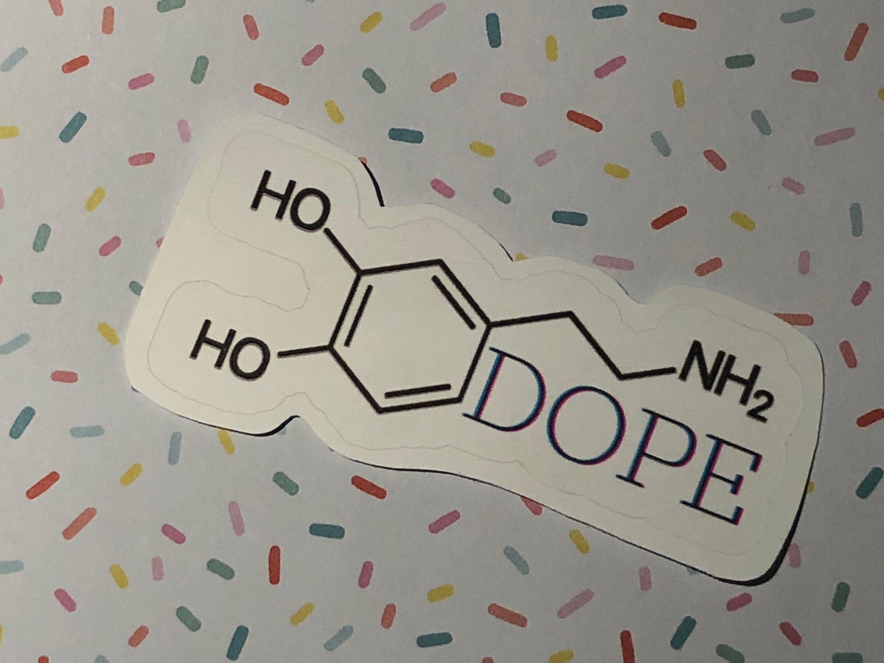 Dopamine Sticker - Etsy