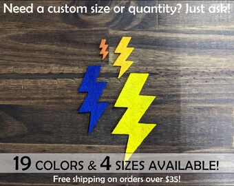 Lightning Bolt Cutout - Etsy