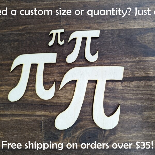 Pi Symbol - Etsy