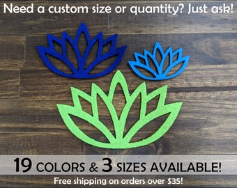 Lotus in Circle 1 Laser Cut Out Unfinished Wood Shape Craft Supply - Etsy