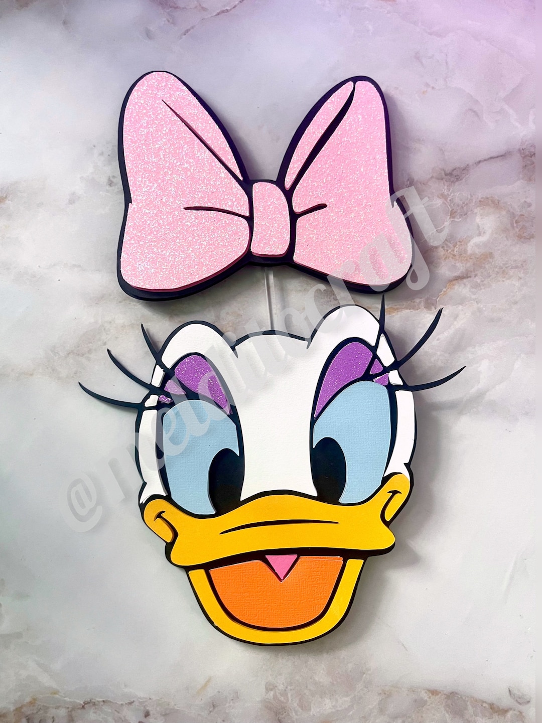 Topper De Pastel Pata Deisy Svg / Daisy Duck Cake Topper Svg / - Etsy