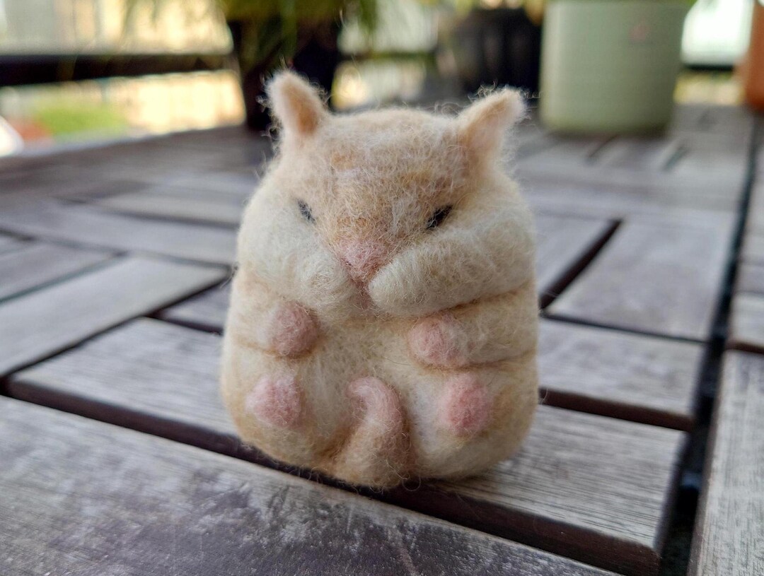 Cute Needle Felted Hamster - Etsy