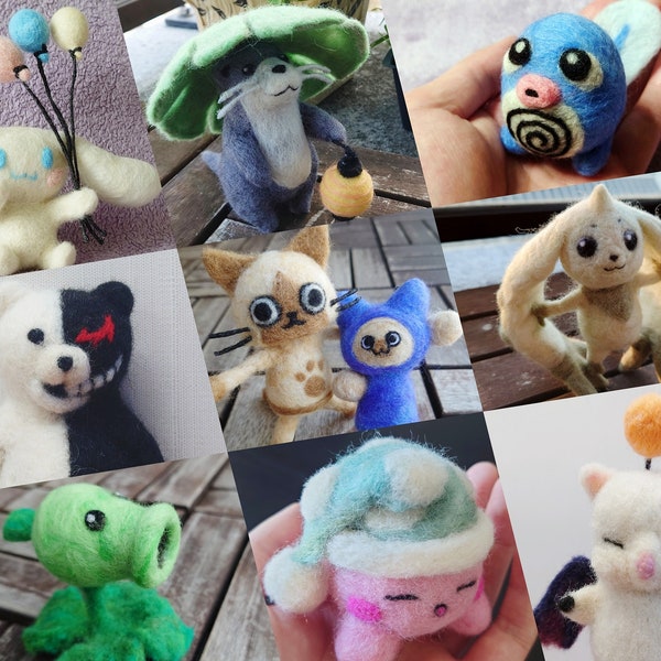 Felt Characters - Etsy