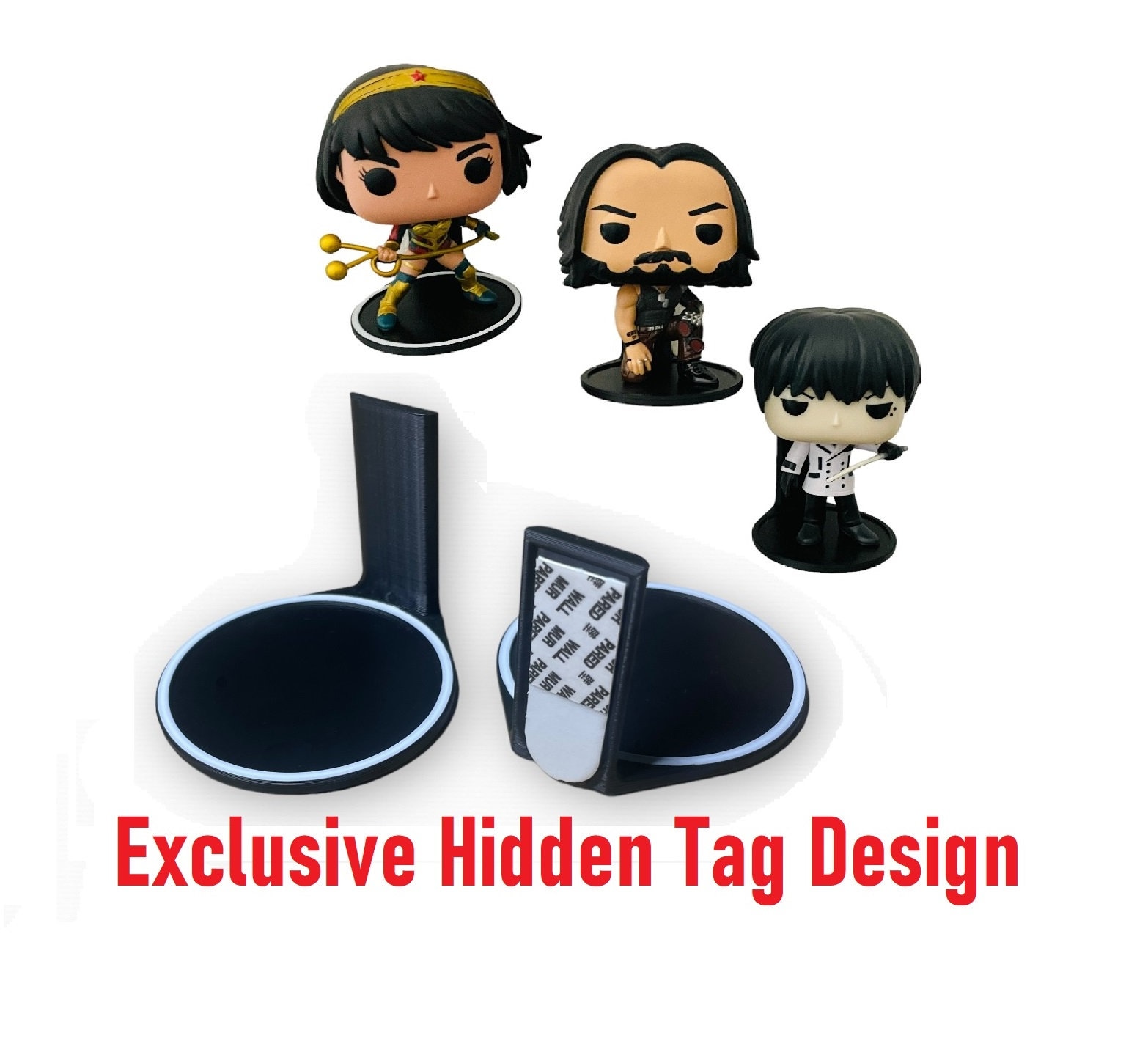 Funko Pop - Floating Shelves Wall Stand - Seamless Design - Etsy