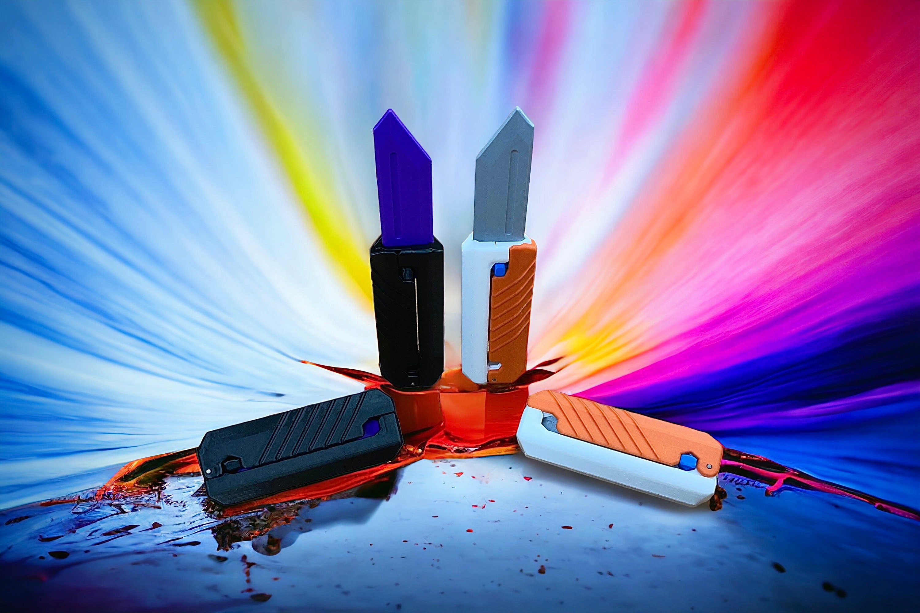 HIGH QUALITY Gravity Fidget Knife Toy Gravity Carrot Knife - Etsy