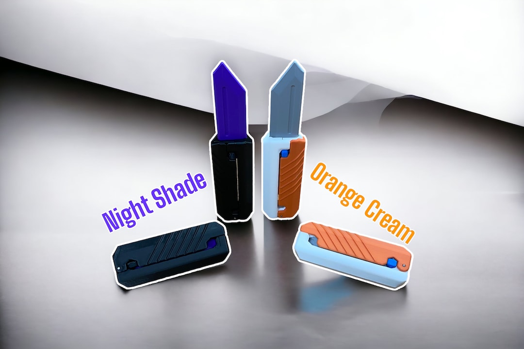 HIGH QUALITY - Gravity Fidget Knife Toy | Gravity Carrot Knife - Etsy