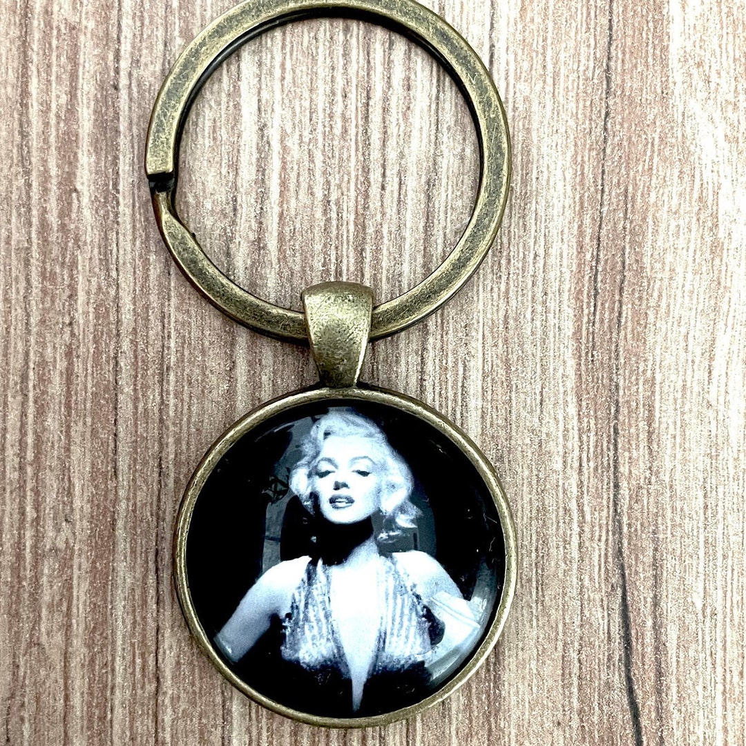 Marilyn Monroe Keychain, Unisex Accessories, Stocking Stuffer - Etsy