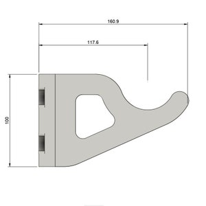 Handmade Plywood Brompton Bike Wall Mount: Folding Bicycle Storage - Etsy