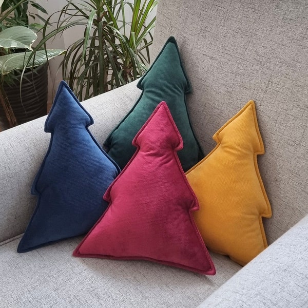 Christmas Tree Shaped Pillow - Etsy