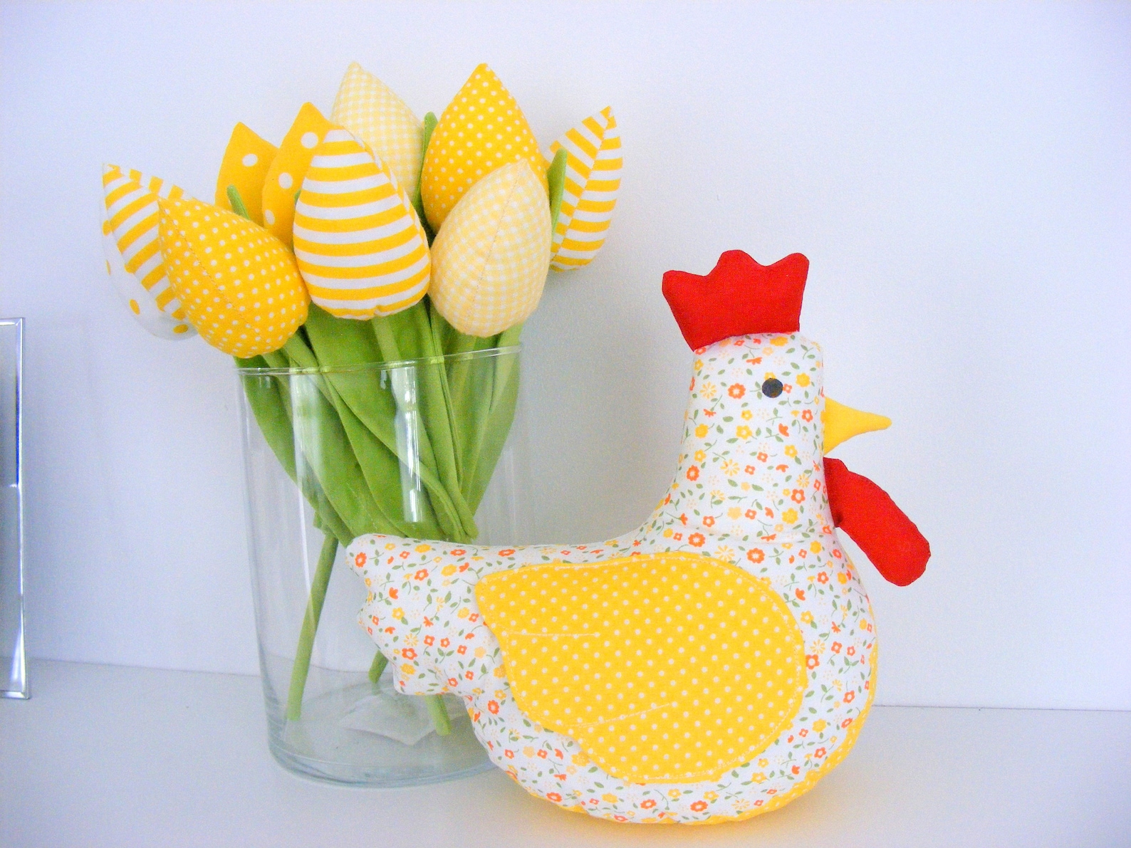 Easter Chicken Spring Home Decor Spring Chicken Easter Table - Etsy