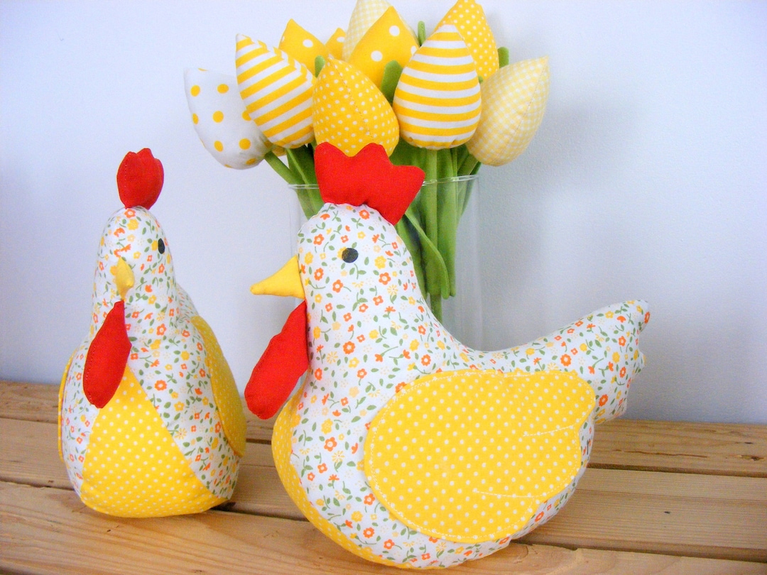 Easter Chicken Spring Home Decor, Spring Chicken Easter Table Decor ...