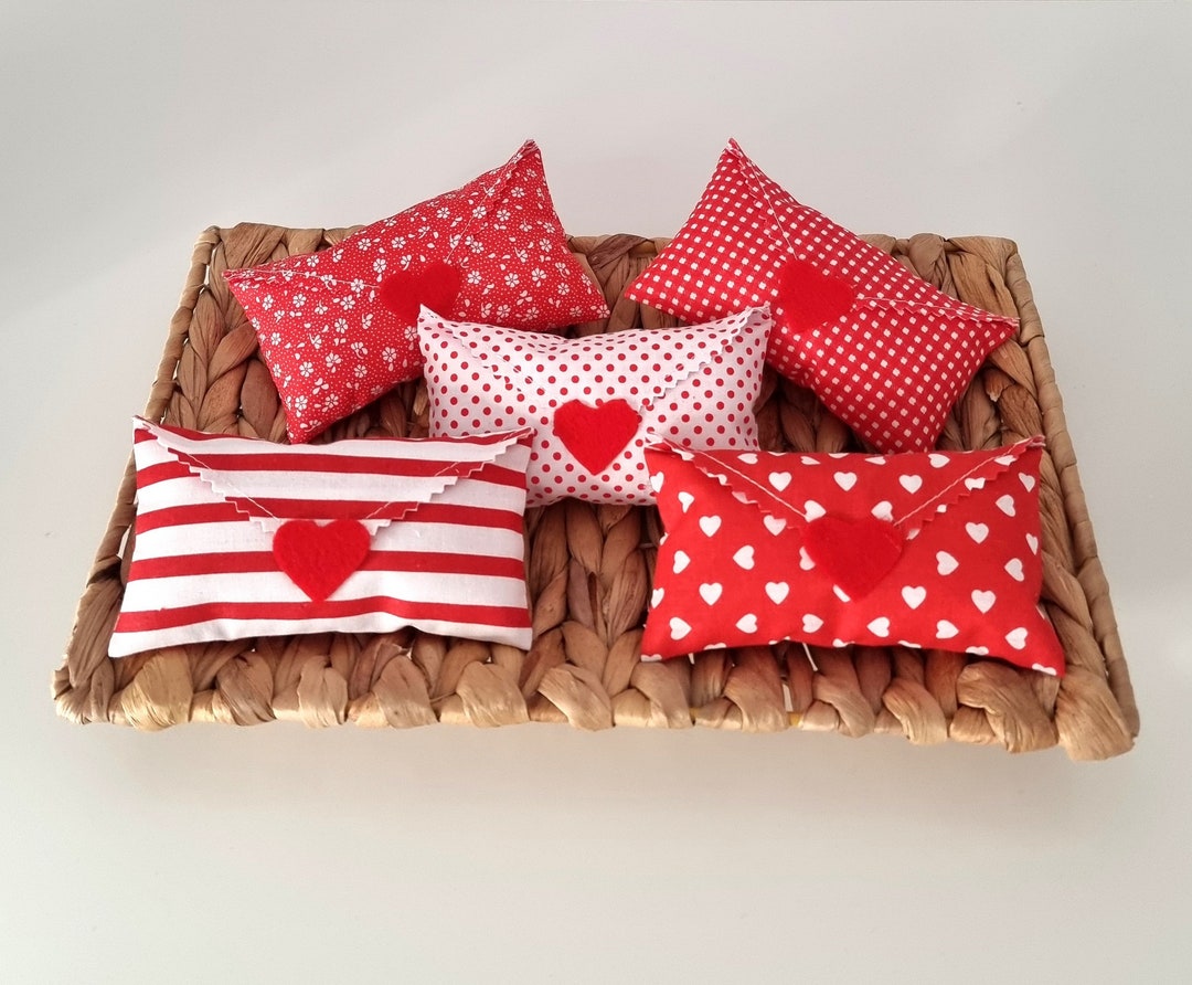 Fabric Love Letters: Valentine's Day Tiered Tray Fillers - Etsy