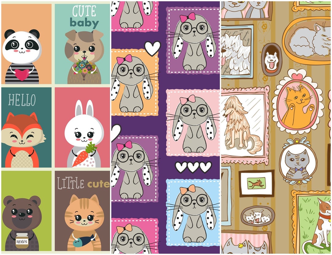 Heko Panels Stoff Panel Wasserdicht Mit 3 Mustern Canvas-Stoff - Etsy.de