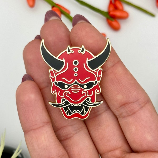 Demon Pin - Etsy