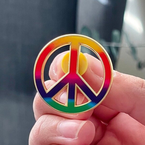 Peace Sign Pins - Etsy