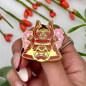 Samurai Warrior Enamel Pin Collection | Japanese-inspired Fashion ...