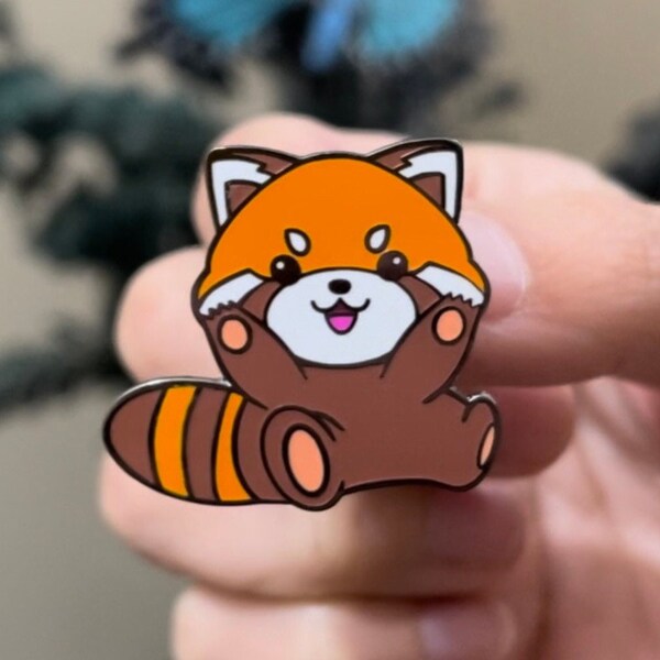 Panda Enamel Pin - Etsy