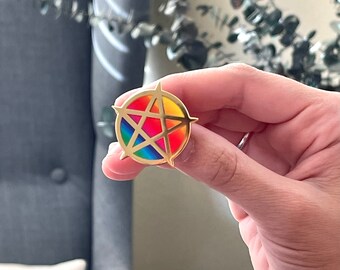 Five Star Pin - Etsy