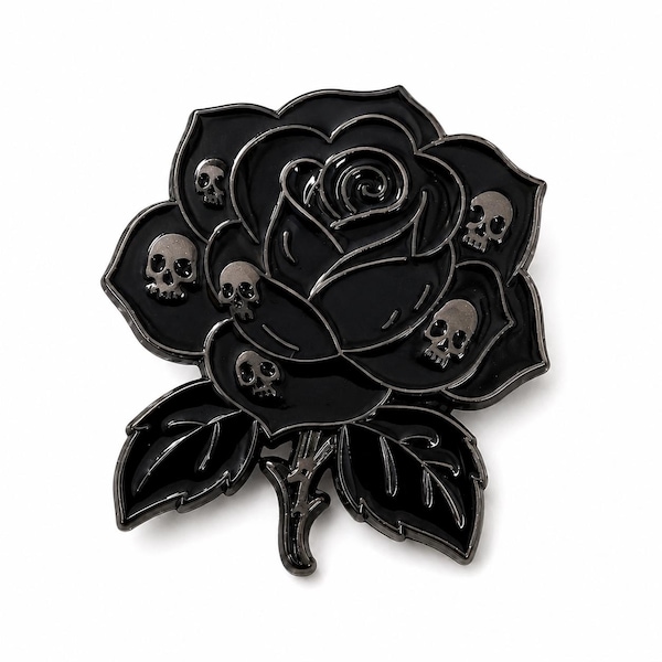 Goth Girl Enamel Pins - Etsy