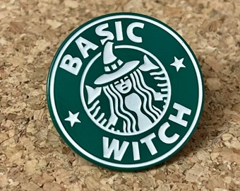 Witch Enamel Pin | Etsy
