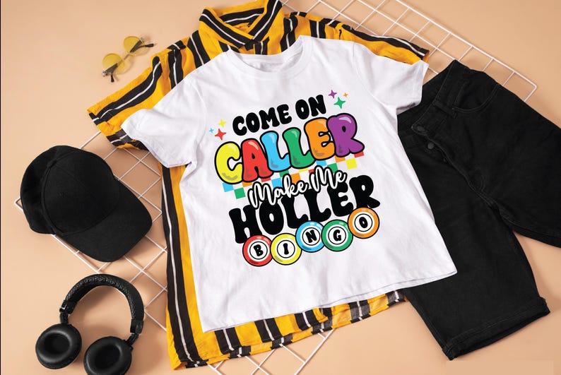 Come on Caller Make Me Holler Bingo Svg,gifts SVG, Funny Sister Sayings ...