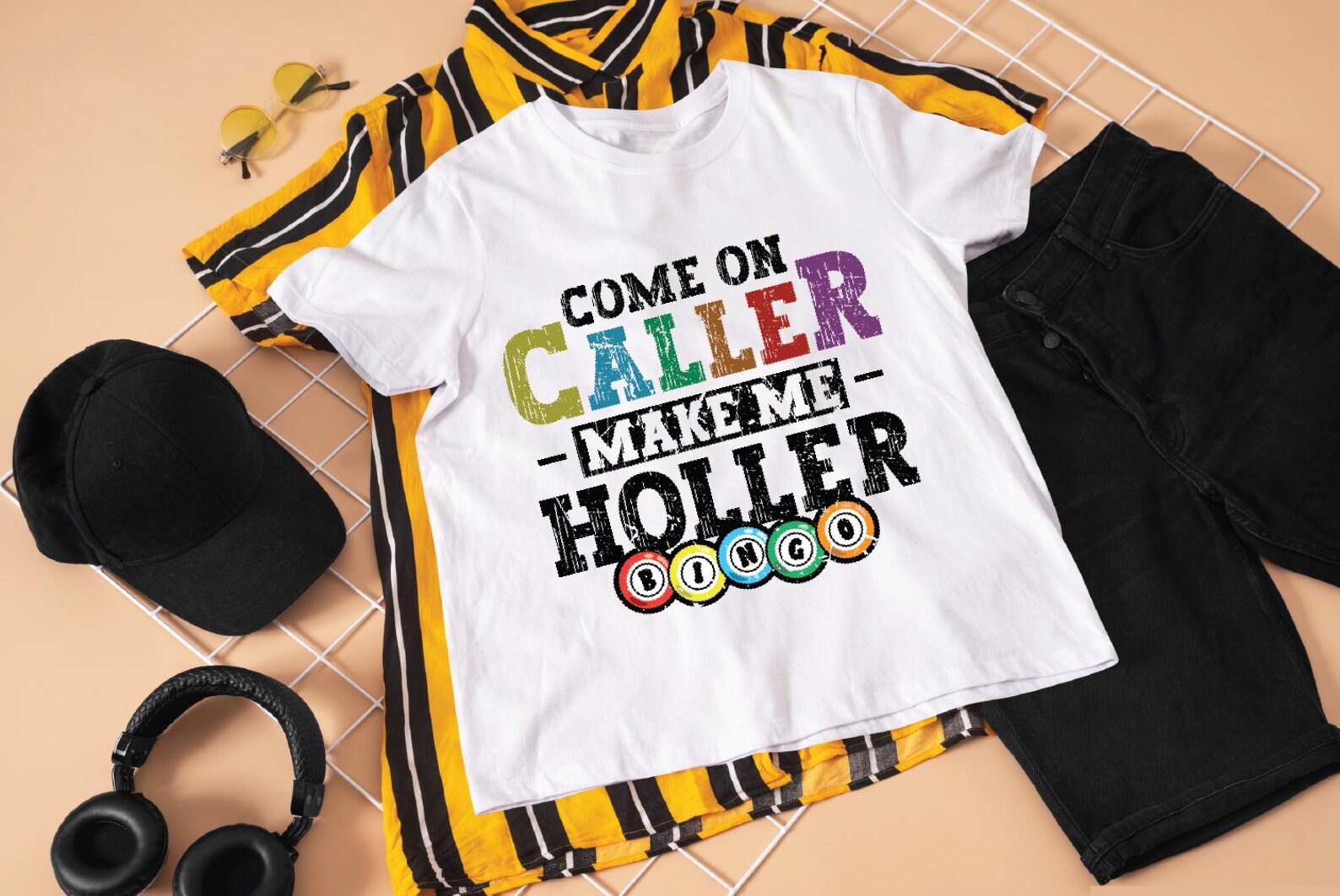 Come on Caller Make Me Holler Bingo Svg,gifts SVG, Funny Sister Sayings ...