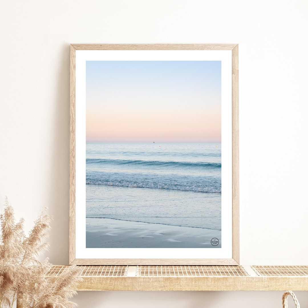 AFFICHE photo bord de mer - Bretagne - Poster - Ocean - Plage - Déco ...