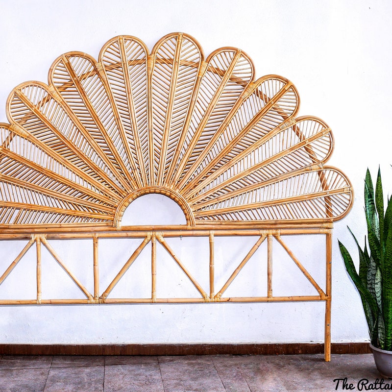 Rattan Headboard - Etsy