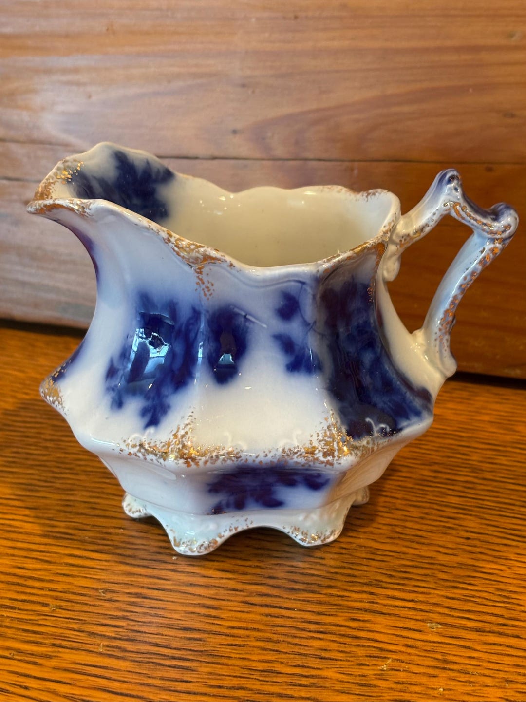Flow Blue Creamer Pitcher 4 Inch - Etsy
