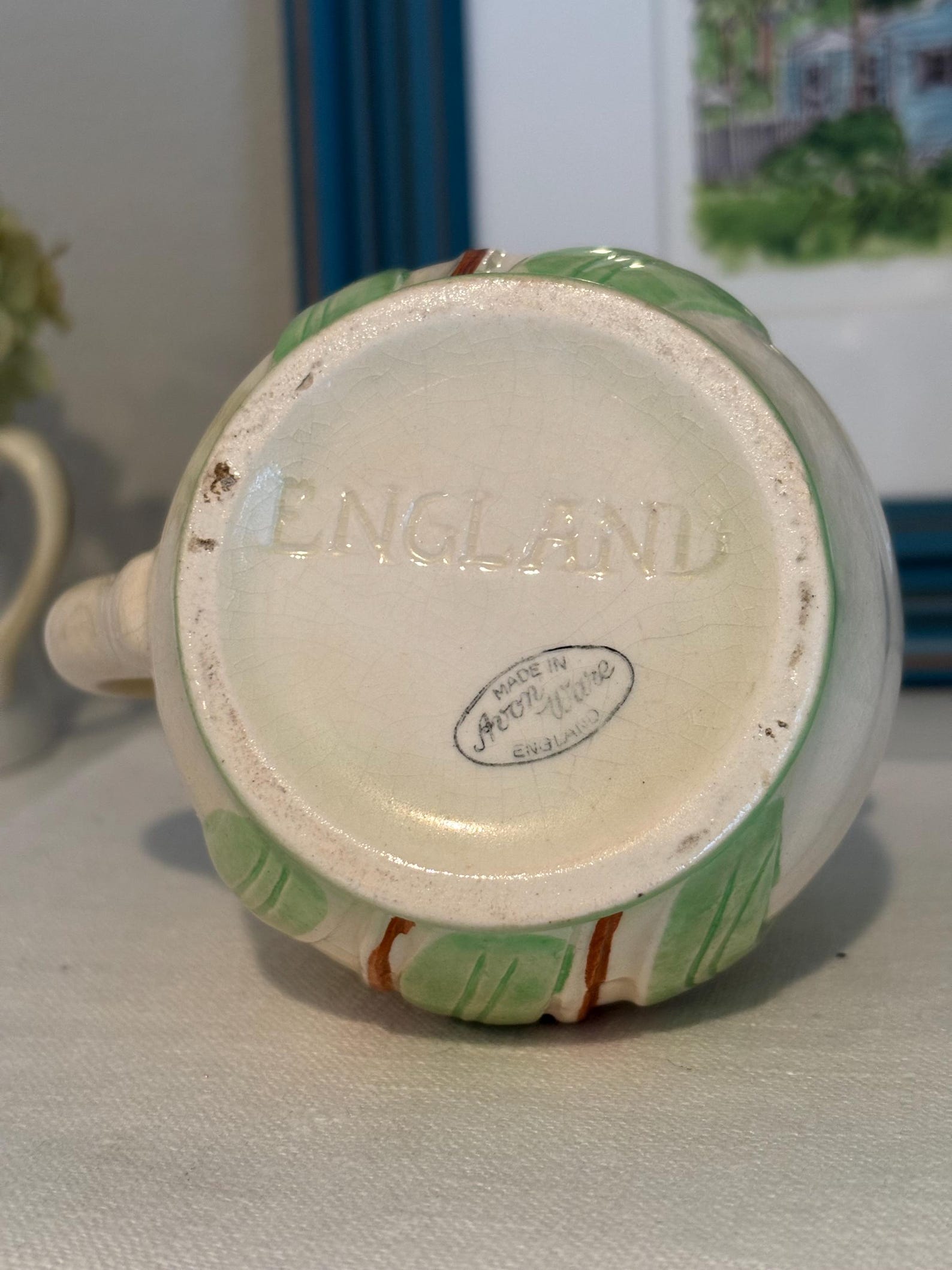 Tulip Pottery Pitcher Avon Ware - England - Etsy