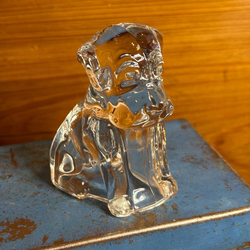 Vintage Dog Figurine - Etsy