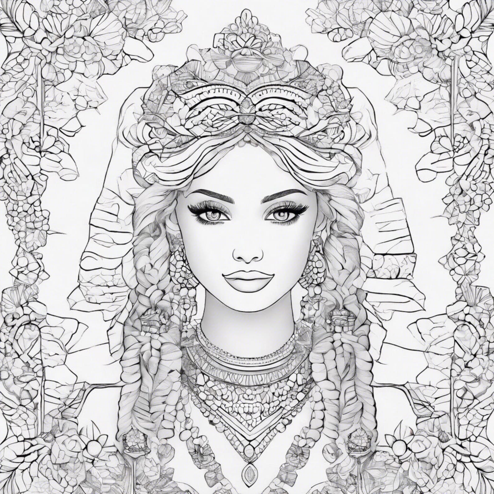 Digital Coloring Pages Bundle: Set of 9 Relaxing and Intricate Designs ...