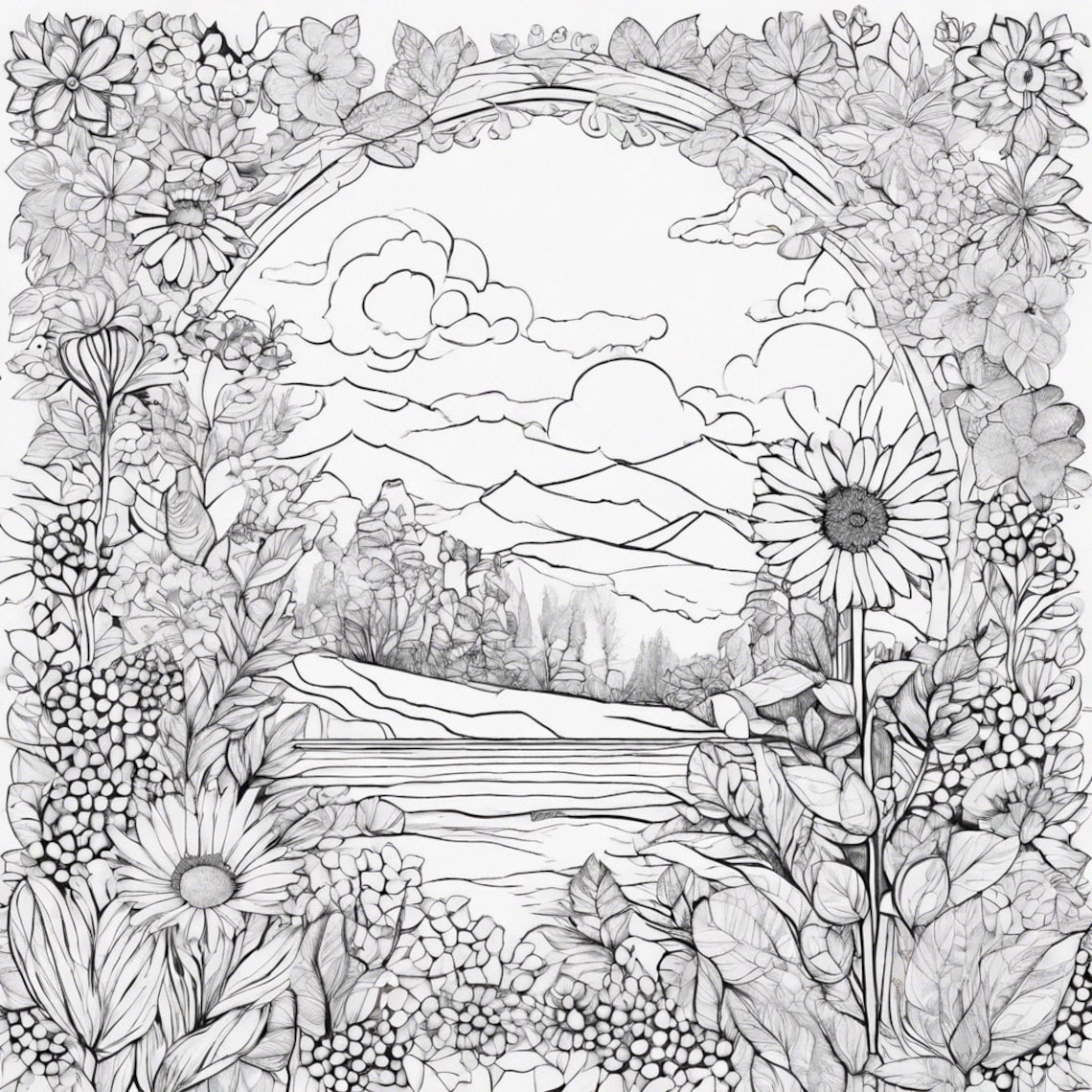 Digital Coloring Pages Bundle: Set of 9 Relaxing and Intricate Designs ...
