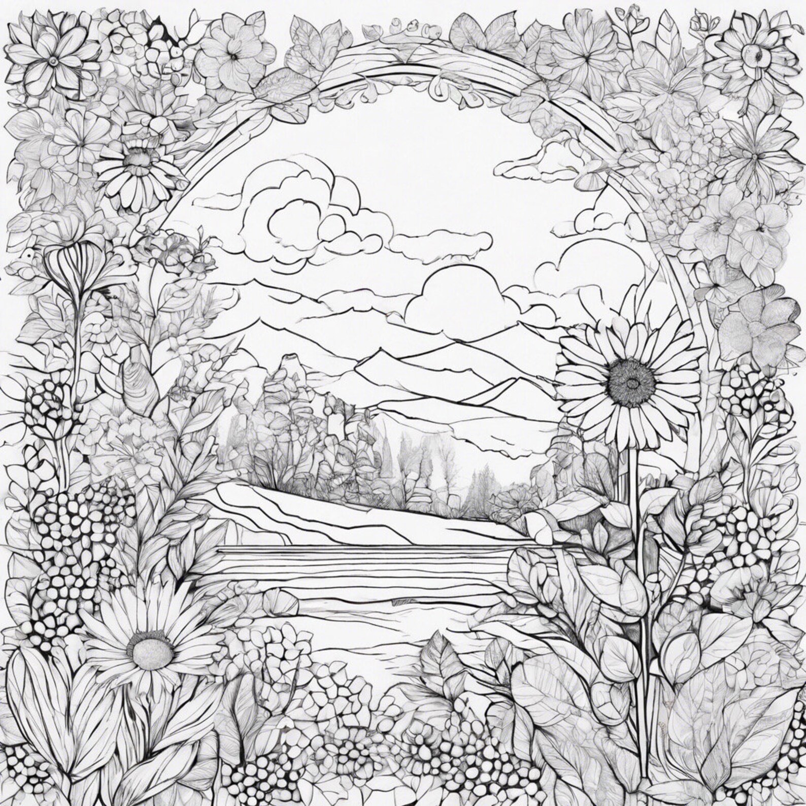 Digital Coloring Pages Bundle: Set of 9 Relaxing and Intricate Designs ...
