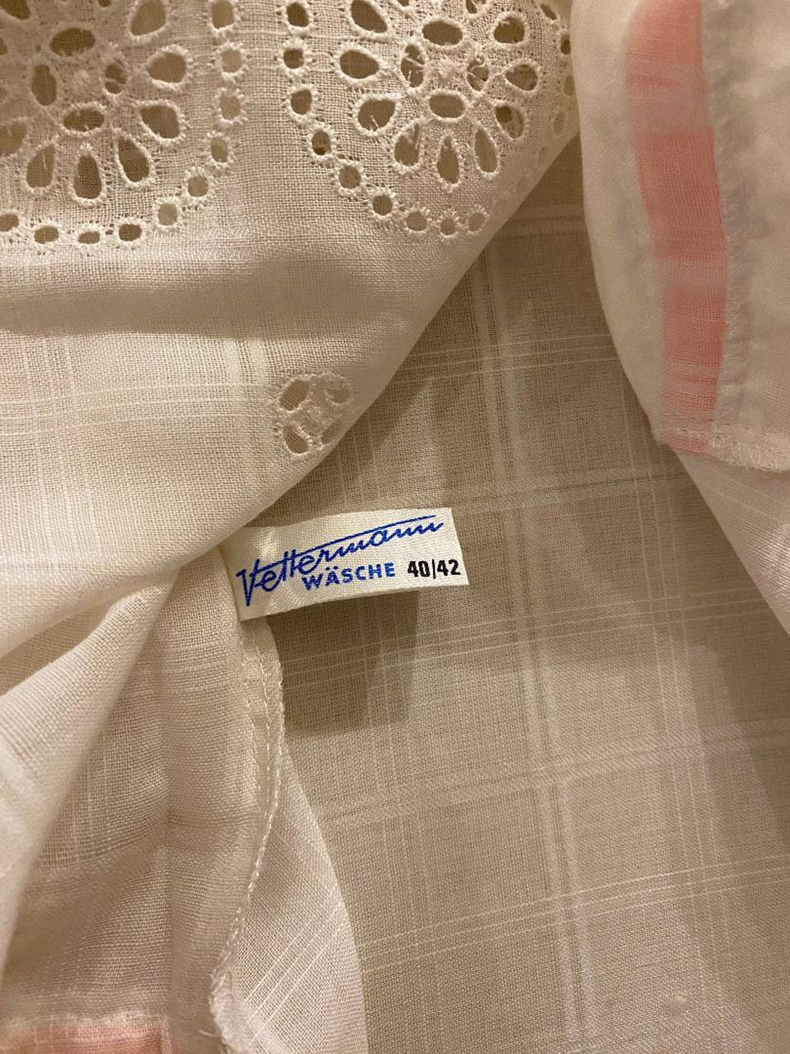 Vintage Nightgown / Vettermann Wasche / Nightwear / Night Dress ...