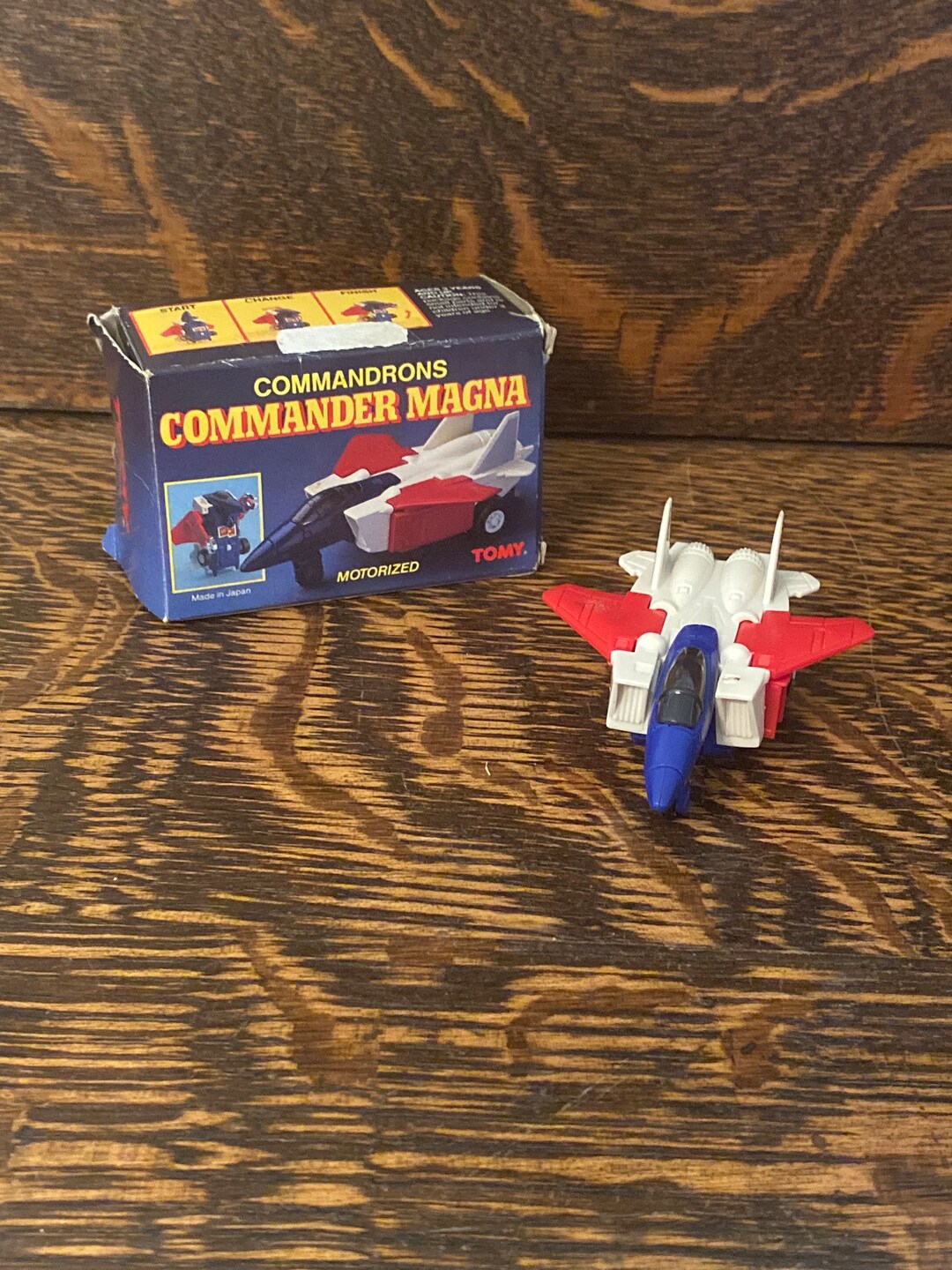 Vintage TOMY Gobots Commandrons Commander Magna Spaceship 1985 Mcdonald ...