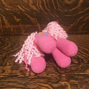My Little Pony Pinkie Pie Handmade Plush Crocheted Stuffed Toy - Etsy