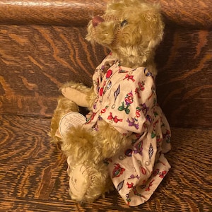 Vintage Gund Teddy Bear Barton’s Creek Collection “buttons” Artist ...