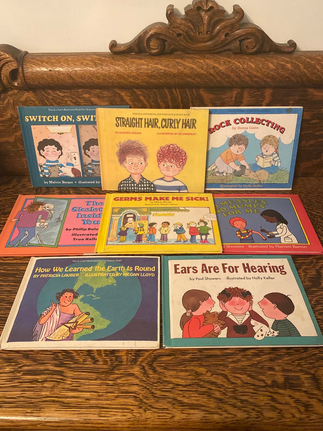 1990’s Let's Read and Find Out Science Books Weekly Readers Set of 8 ...