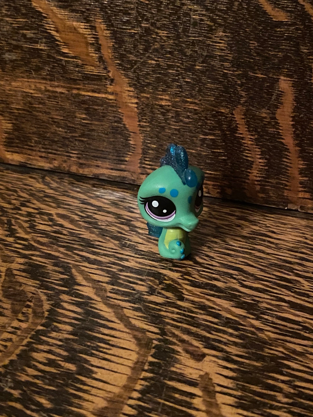 Littlest Pet Shop Green Seahorse #170 LPS Figure Hasbro - Etsy