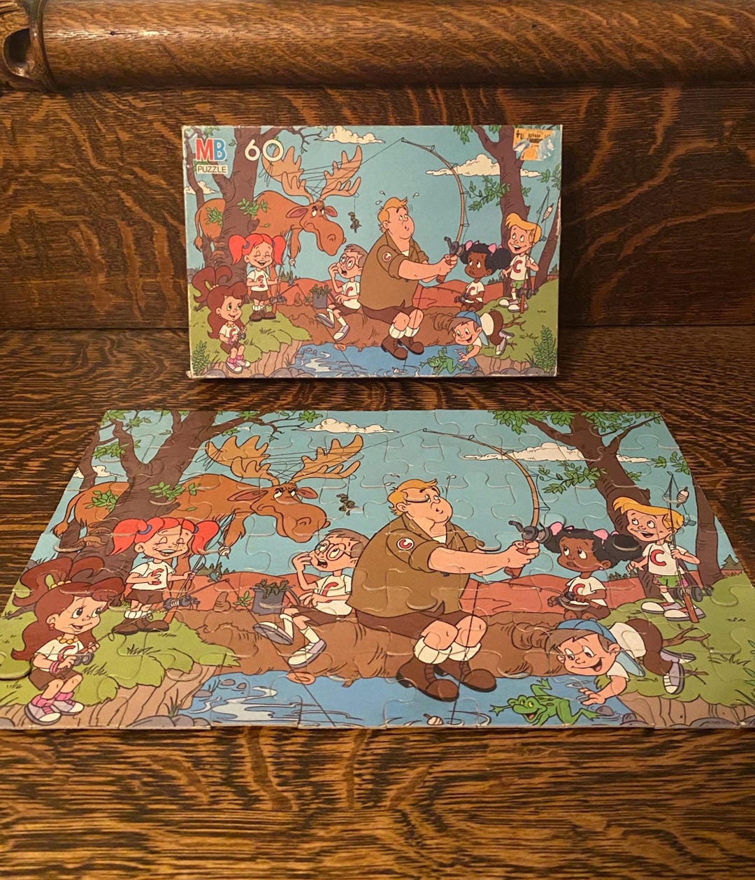 Rare Camp Candy Puzzle - 1989 Camp Candy TV Show - Saban DIC - Milton ...
