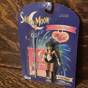 Vintage Sailor Moon Doll Articulated Adventure Action Figure Sailor Pluto 1997 Irwin Toys - Etsy