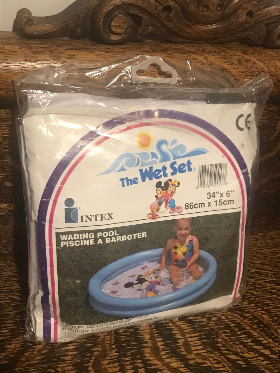 90s Disney the Wet Set Wading Pool Minnie & Mickey Mouse Childrens ...