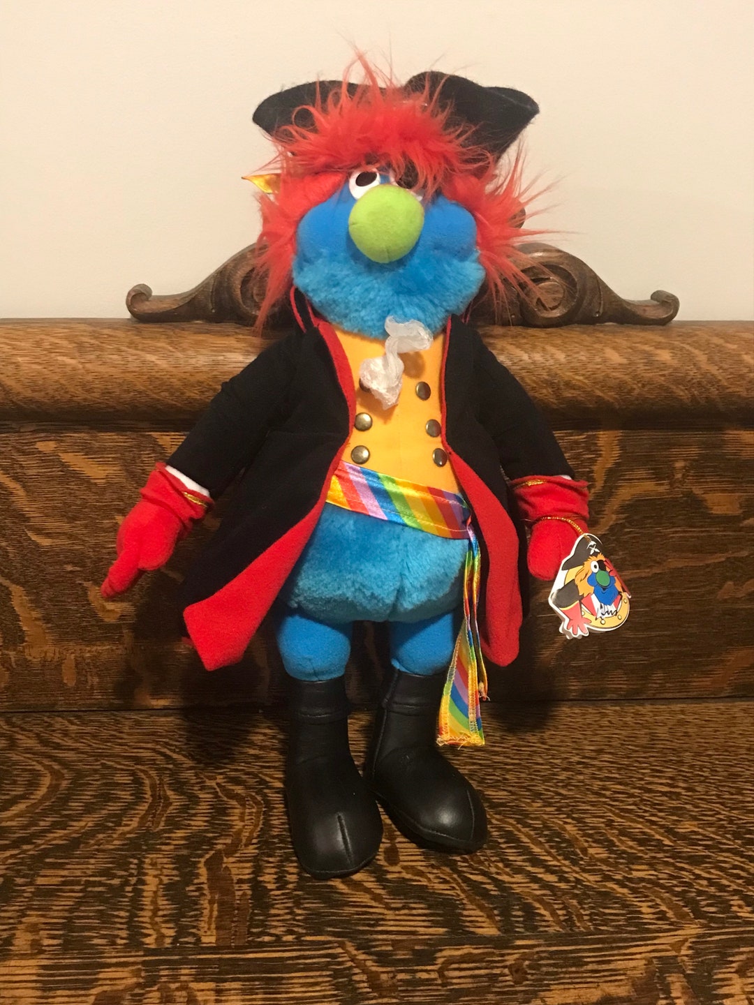 Rare Cape May NJ Mascot Lighthouse Pete the Pirate Plush 1999 New Old ...