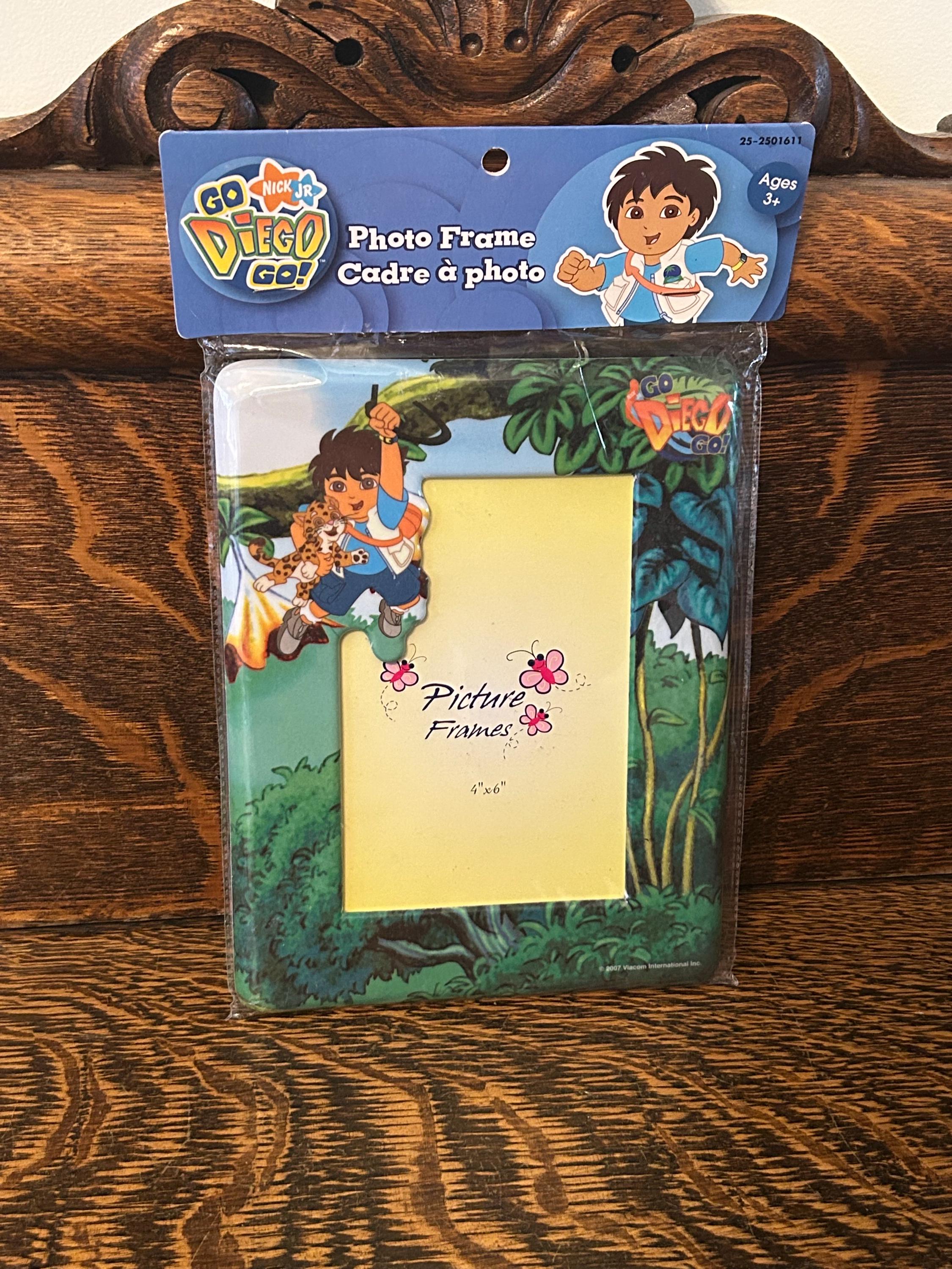 Dora the Explorer “go Diego Go” Picture Frame 2007 Nickelodeon Nick JR ...