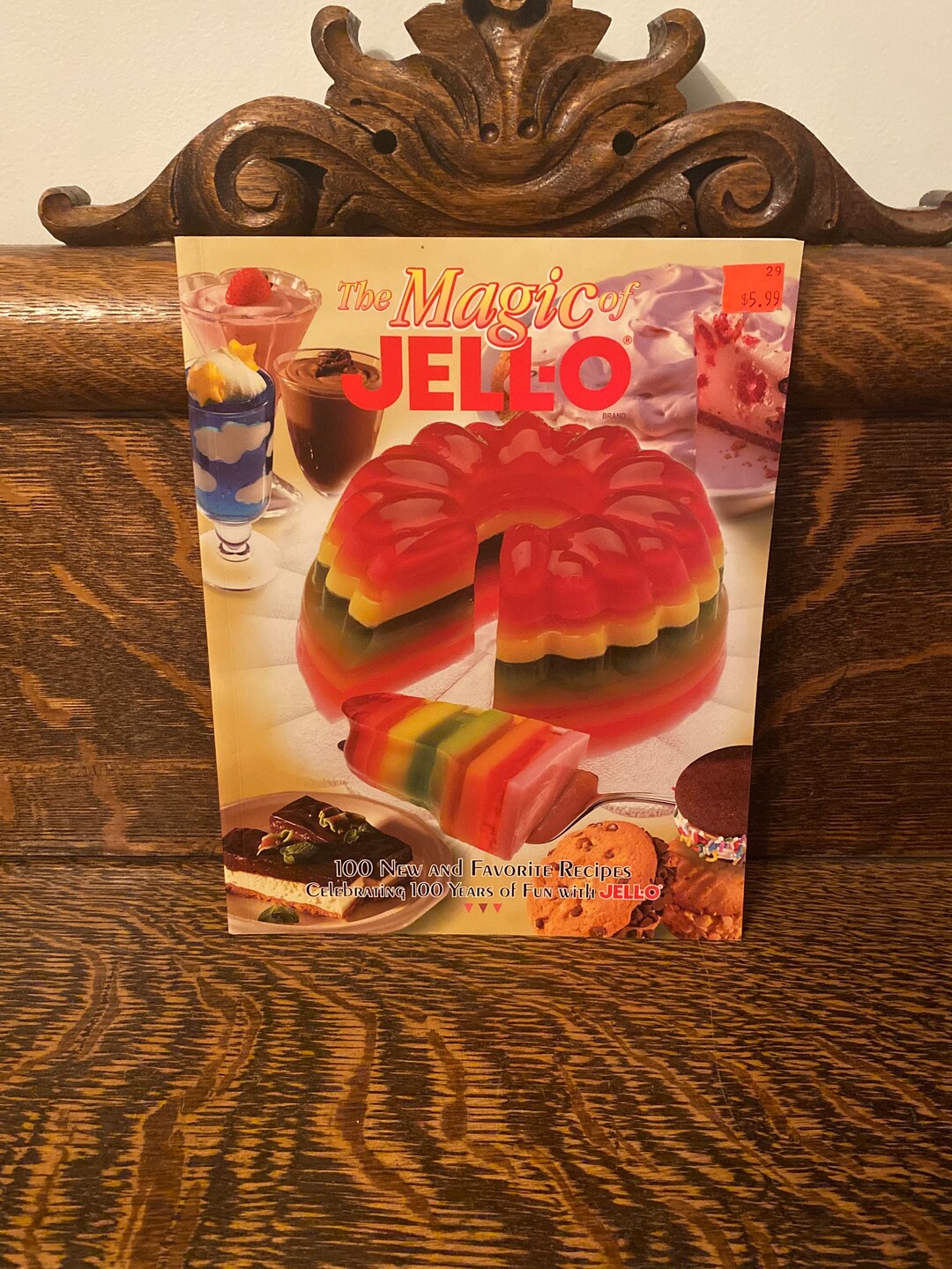 1998 the Magic of Jell-o Cookbook - Jello Desserts - Kraft Cookbook - Etsy